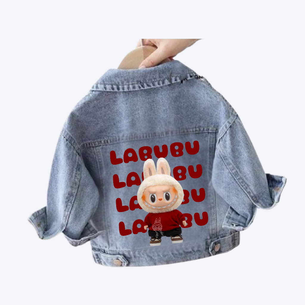 Jual JAKET LABUBU JEANS ANAK PEREMPUAN 2 - 7 TAHUN SNOW BLUE | Shopee ...