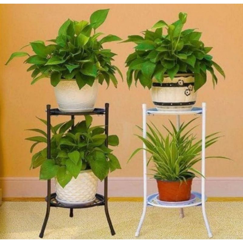Jual Standing Pot Minimalis/Rak Pot Bunga Besi/Dudukan Rak Pot Bunga ...