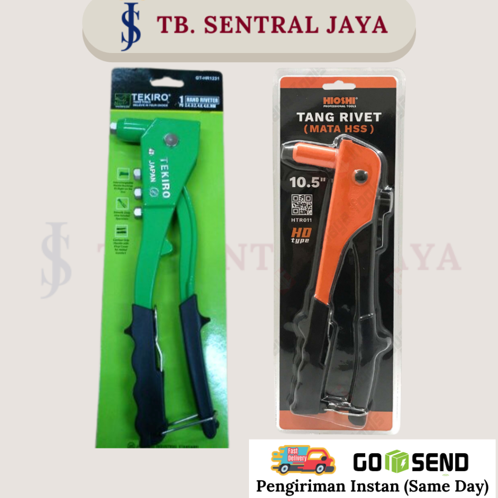 Jual Tang Rivet Tekiro & Hioshi/Hand Riveter Tekiro/Tang Rivet Hioshi ...