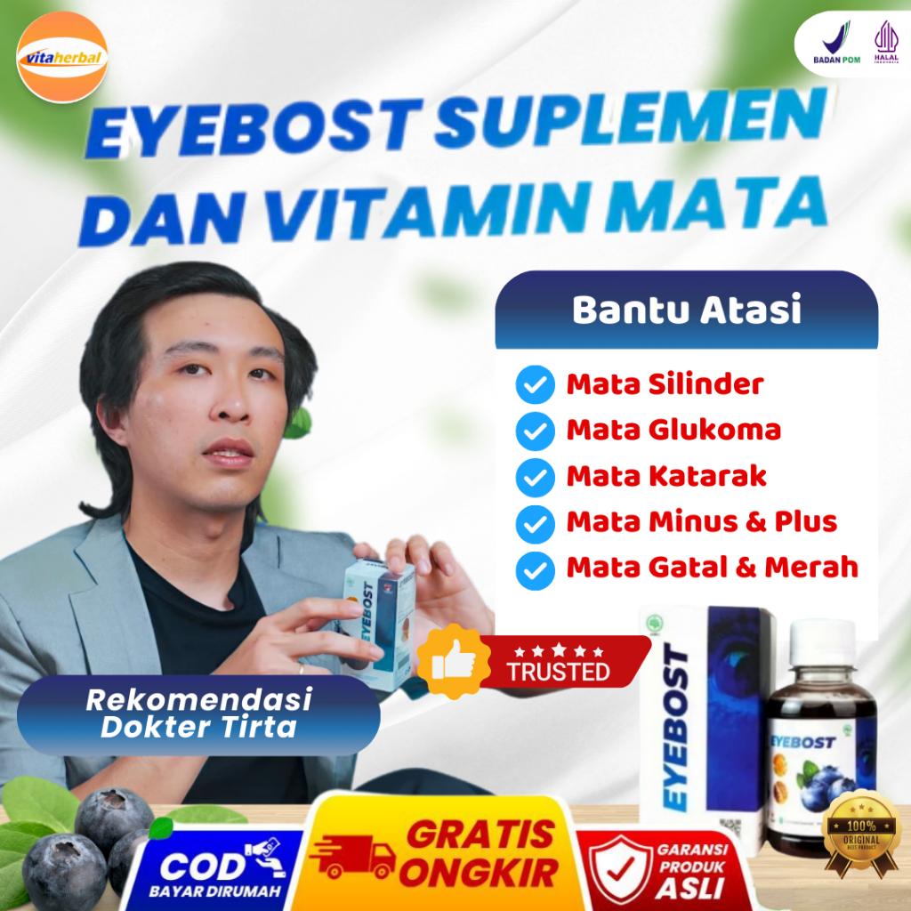 Jual Obat Mata Eye Boots Vitamin A Ampuh Eyeobost Aibus Minus Eye ...