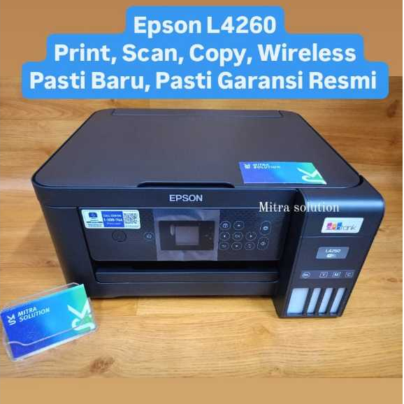 Jual Printer Epson EcoTank L4260 All-in One Print Scan Copy WiFi Duplex ...