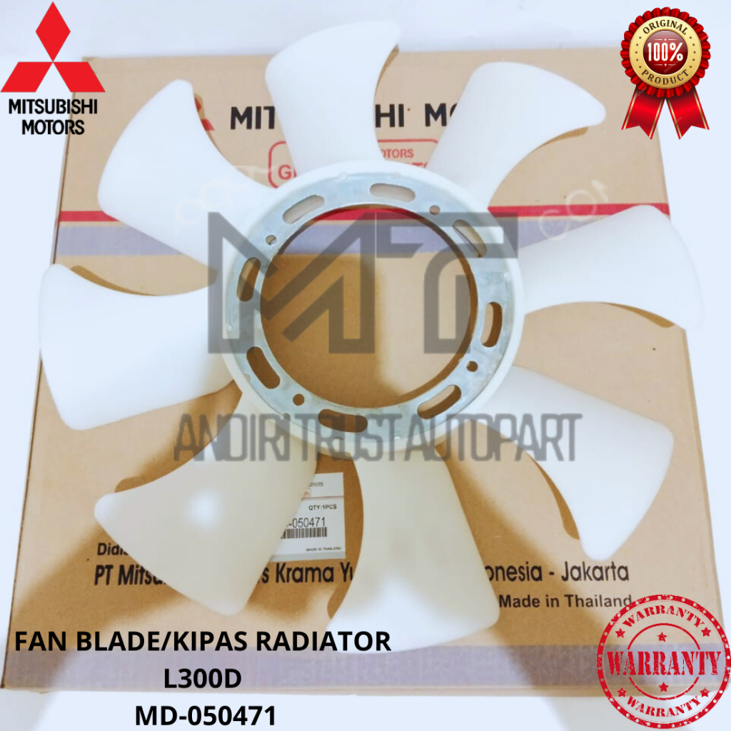 Jual FAN BLADE KIPAS RADIATOR MITSUBISHI L300 DIESEL L038 L039 ORIGINAL ...