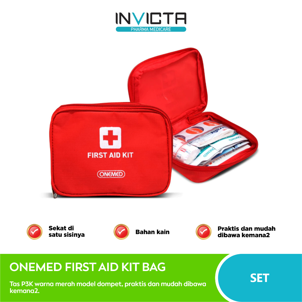 Jual Onemed First Aid Kit Bag (P3K) | Shopee Indonesia