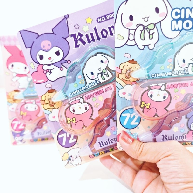 Jual Tip Ex Sanrio 3in1 / Tip X Sanrio Gemoy 2in1 | Shopee Indonesia