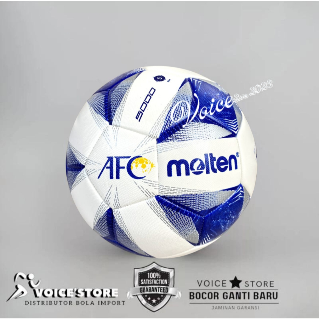 Jual Bola sepak AFC MOLTEN VANTAGGIO 5000 size 5 bola sepak dewasa | Shopee Indonesia