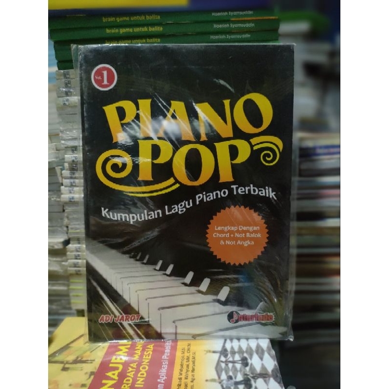 Jual vol. 1 PIANO POP Kumpulan Lagu Piano Terbaik Lengkap Dengan Cord ...