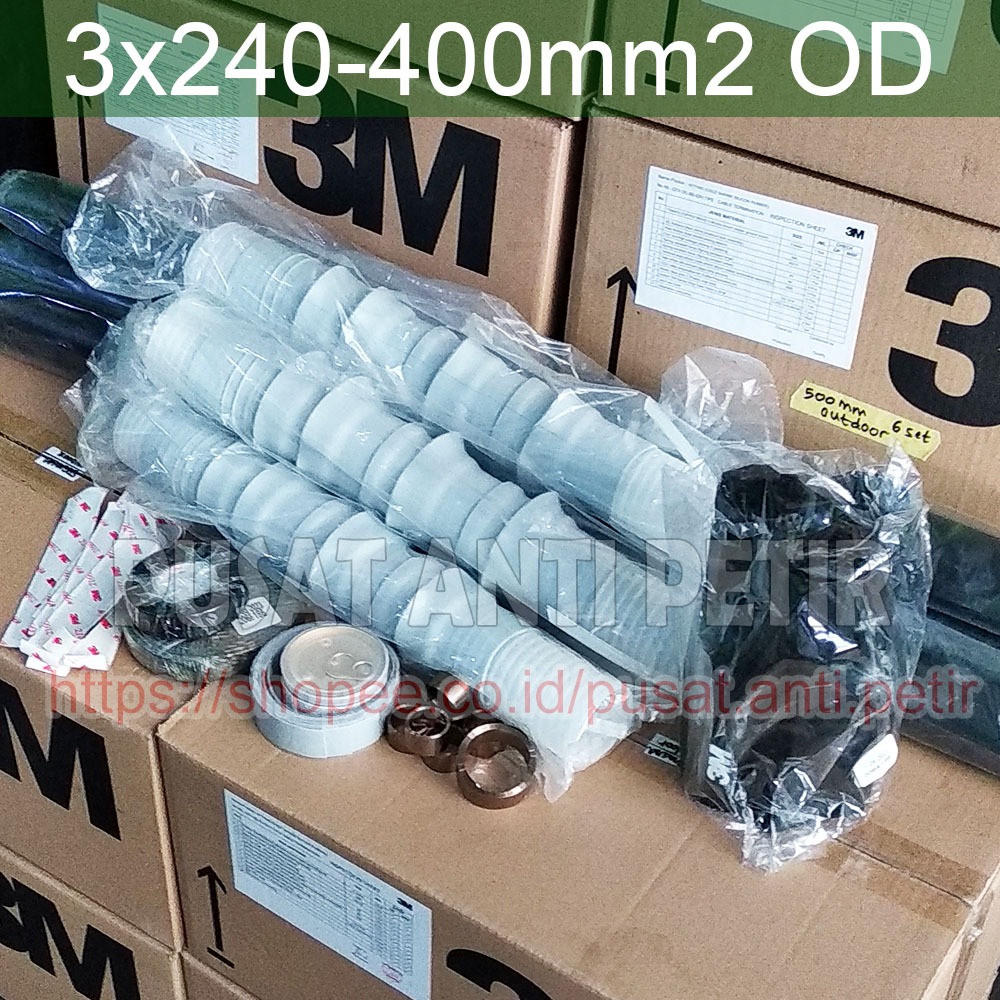 Jual Kabel Terminasi 3M QT II L-6S-32H 3x240-400mm2 Outdoor 24kV ...