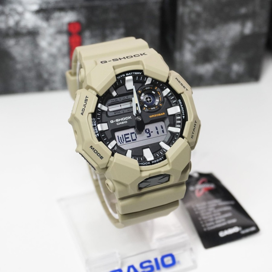 Jual Casio G-SHOCK GA-010-5ADR Jam Tangan Pria GSHOCK GA-010-5A GA010 ...