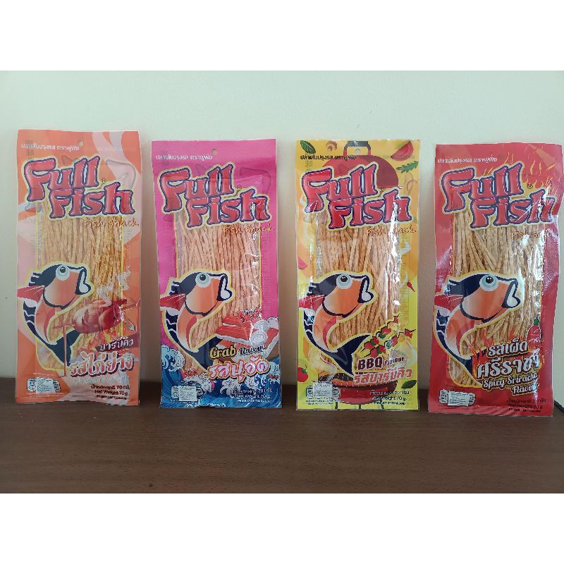 Jual Snek Ikan Full Fish 21gram Khas Thailand Snack Jadul Manis Pedas ...