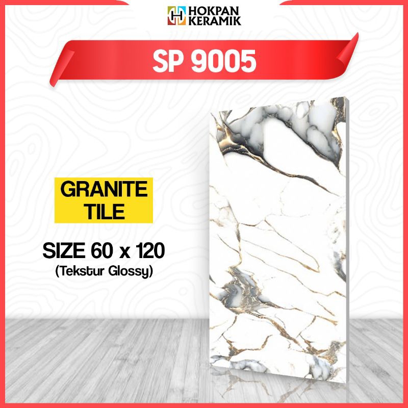 Jual GRANIT UKURAN 60X120 SP 9005 | Shopee Indonesia