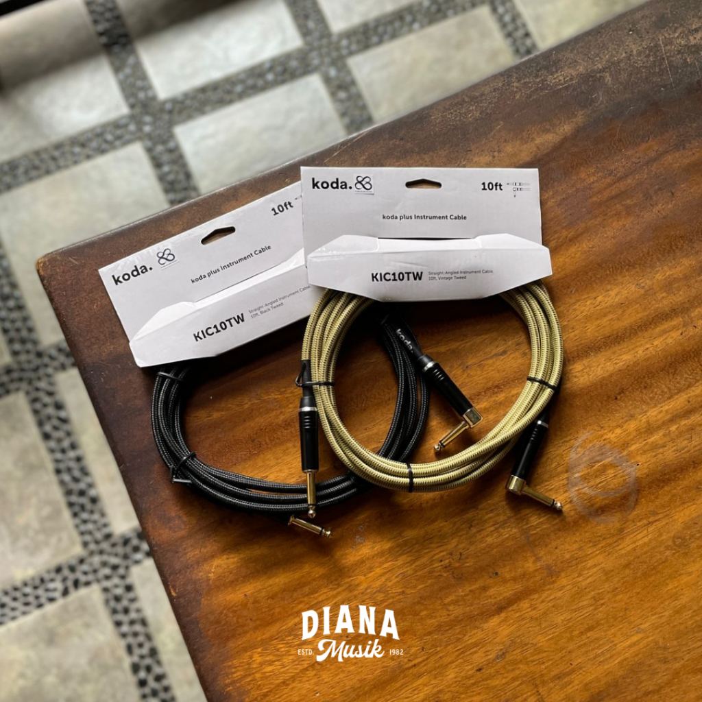 Jual Kabel Instrument KODA KIC10TW / KIC 10 TW 10ft/3 meter Straight to ...