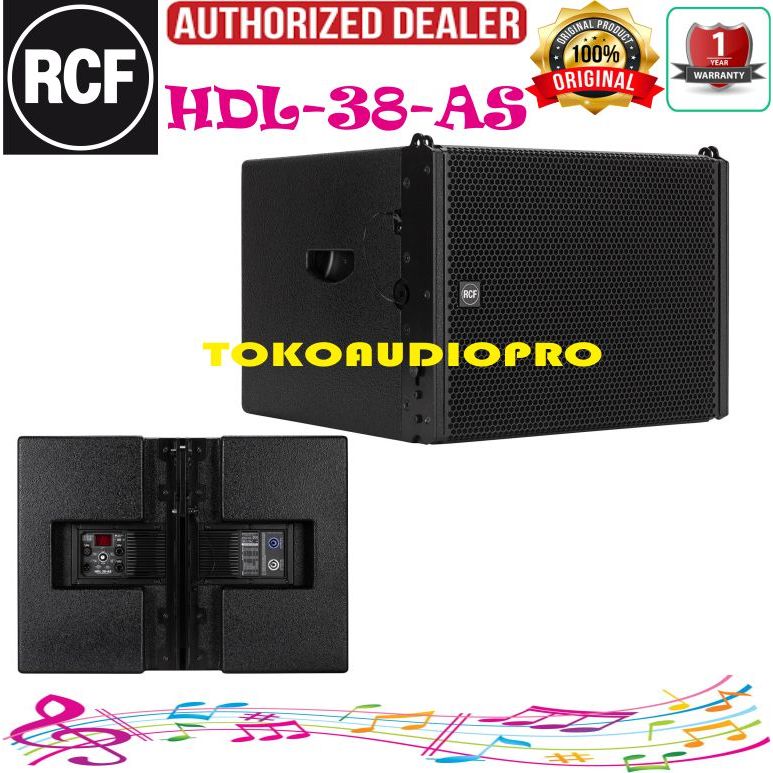 Jual Subwoofer RCF HDL 38-AS Subwoofer Aktif Rcf HDL38 AS Original RCF ...