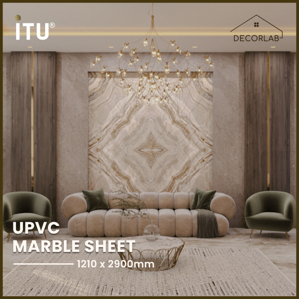 Jual ITU PVC MARBLE - UPVC MARBLE SHEET - Wall Board Marmer - Backdrop ...