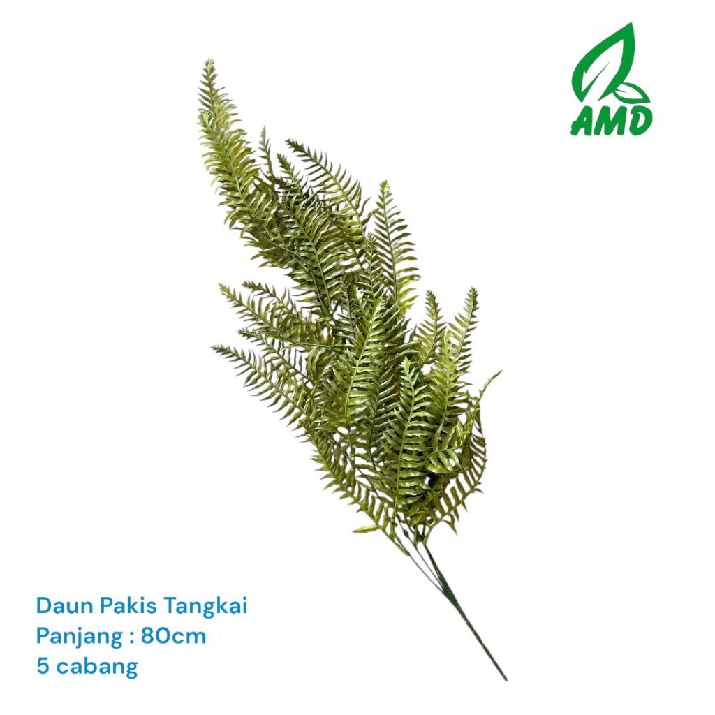 Jual Daun Pakis Tangkai Sintetis Artificial Premium Murah | Shopee ...