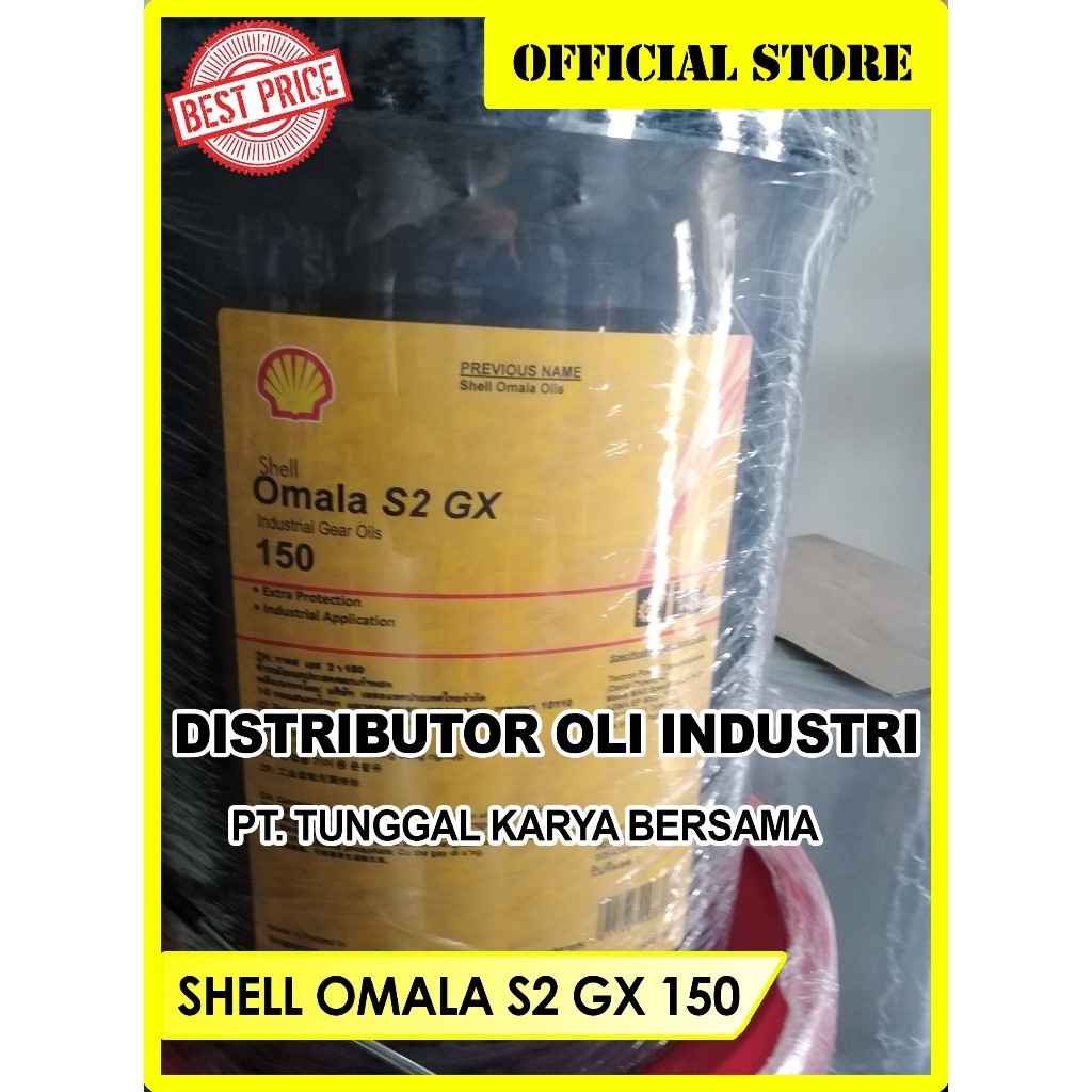 Jual SHELL OMALA S2 GX 150 - KEMASAN 209 Liter | Shopee Indonesia