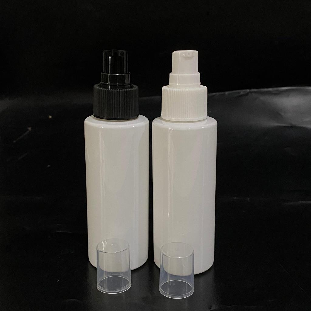 Jual Botol Pump 100ml Putih / RF 100ml White Pump Treatment / Botol Minyak 100ml Pumo Toner ...