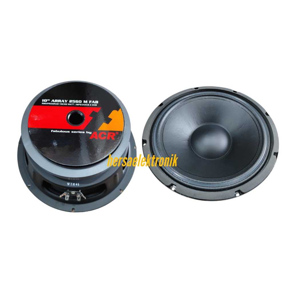 Jual Speaker ACR 10 inch woofer array 2560 M FAB | Shopee Indonesia