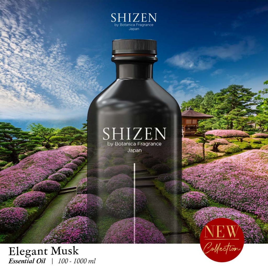 Jual Elegant Musk Fragrance Oil Shizen Refill / Isi Ulang Fragrance ...