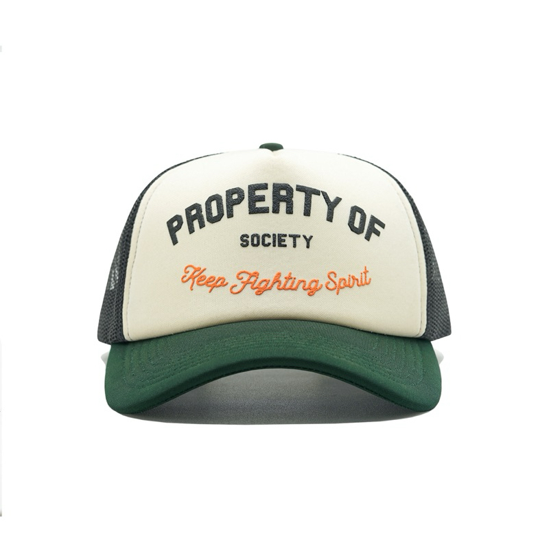 Jual KEEPFS | Topi Trucker Green Black | Trap | Shopee Indonesia
