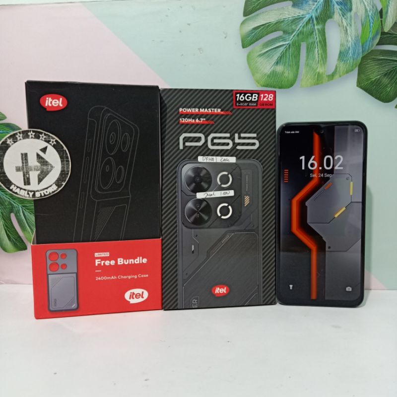 Jual ITEL P65 8/128 SECOND FULLSET | Shopee Indonesia