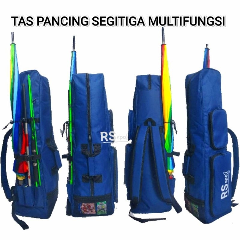 Jual Tas Pancing JUMBO Ransel Multifungsi Waterproof JST NAVY - HITAM ...