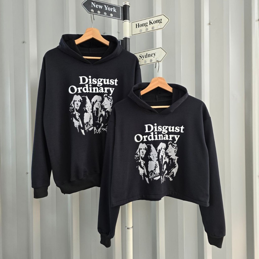 Jual (isi 2 pcs) Jaket Sweater Hoodie Couple Pasangan Disgust Ordinary ...