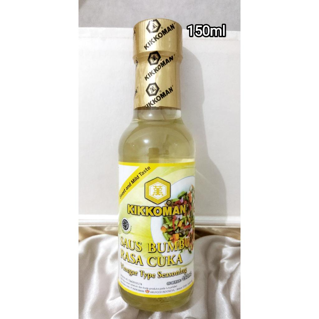 Jual Kikkoman Saus Bumbu Rasa Cuka - Vinegar Type Seasoning - 150ml ...
