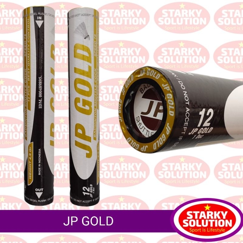 Jual Shuttlecock Kok Kock JP Gold Bulutangkis Badminton Original ...