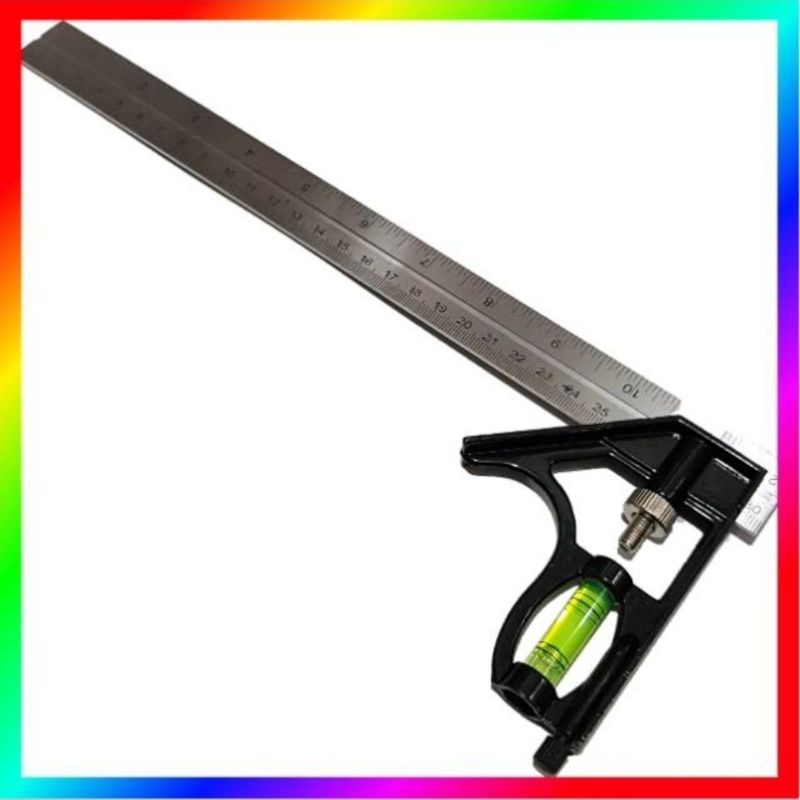 Jual Penggaris Siku Tukang IGM Kombinasi Adjustable Combination Square ...