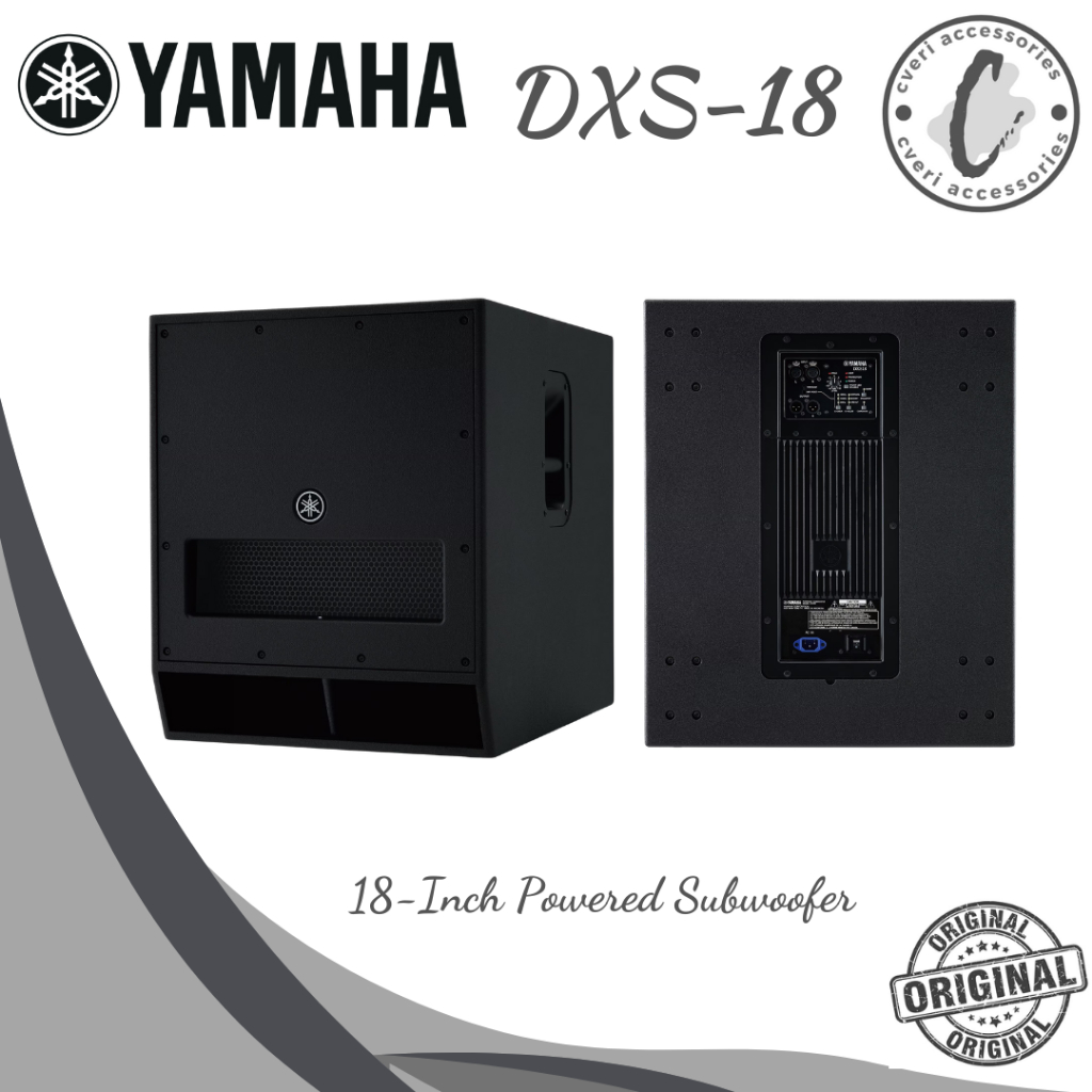 Jual Yamaha DXS18 800W 18 Inch Powered Subwoofer Aktif Dxs-18 Sub Aktif | Shopee Indonesia