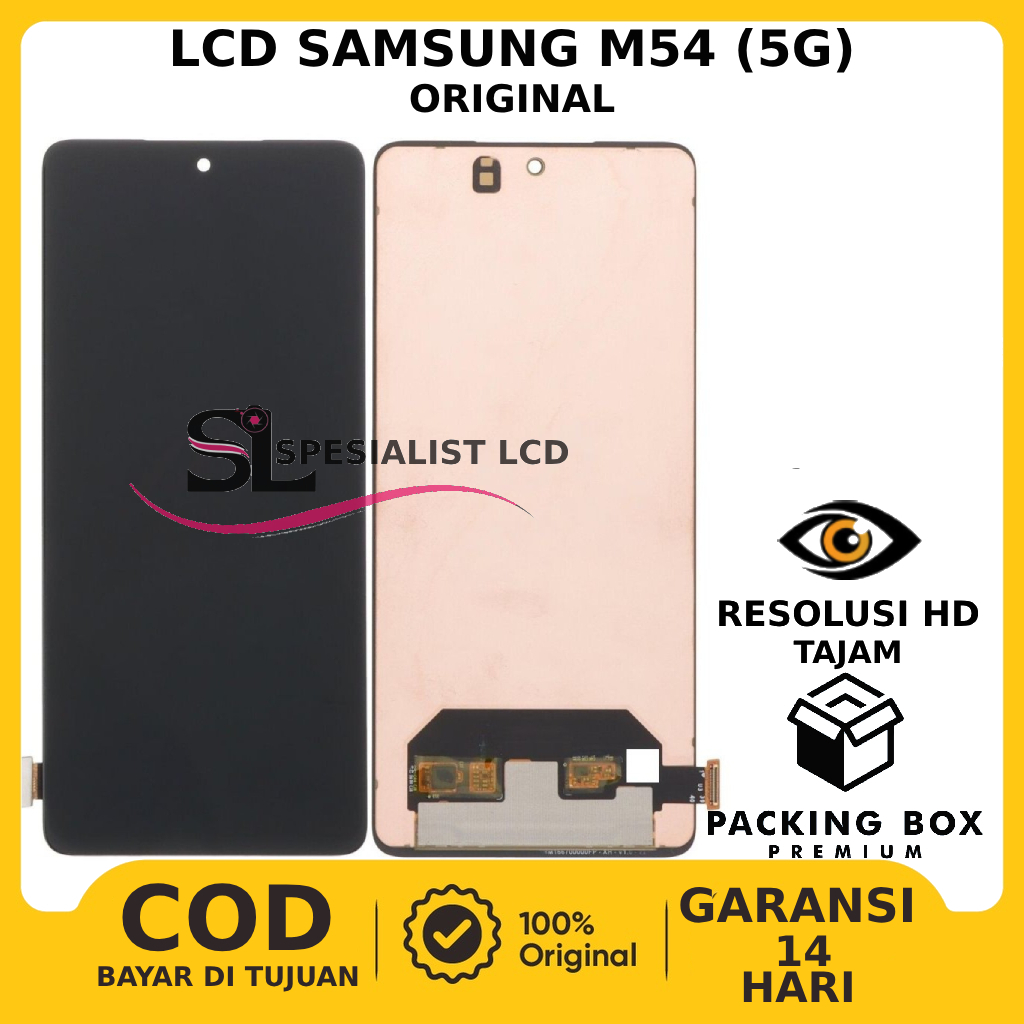 Jual LCD TOUCHSCREEN SAMSUNG M54 (5G) ORIGINAL FULLSET GARANSI FREE ...
