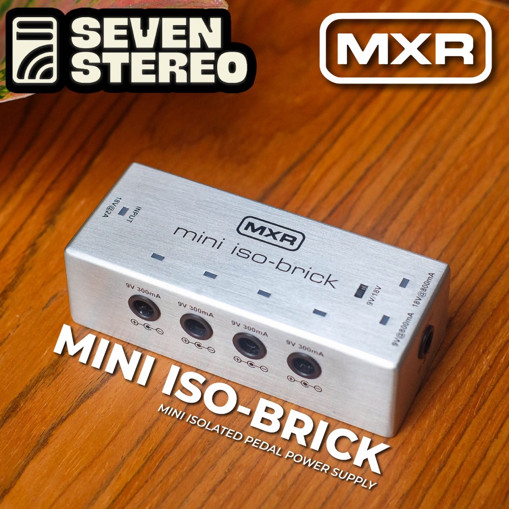 Jual MXR M239 Mini Iso-Brick 5-Output Mini Isolated Pedal Power Supply ...