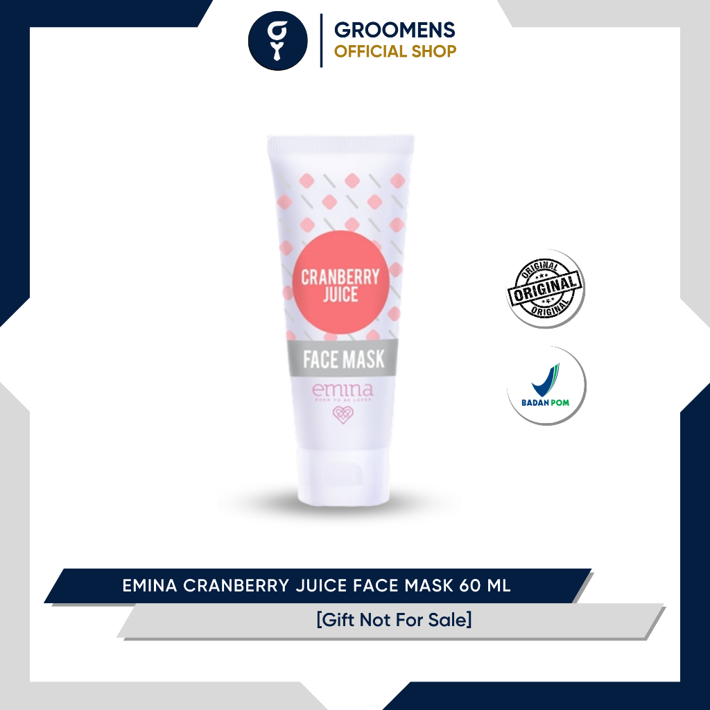 Jual [Gift Not For Sale] Emina Cranberry Juice Face Mask 60 ml | Shopee ...