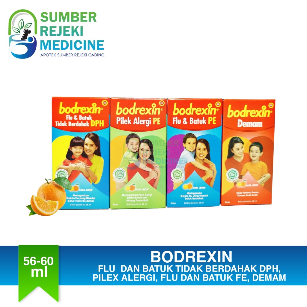 Jual Bodrexin Syrup All Varian - Sirup Demam Batuk Flu Pilek Alergi ...