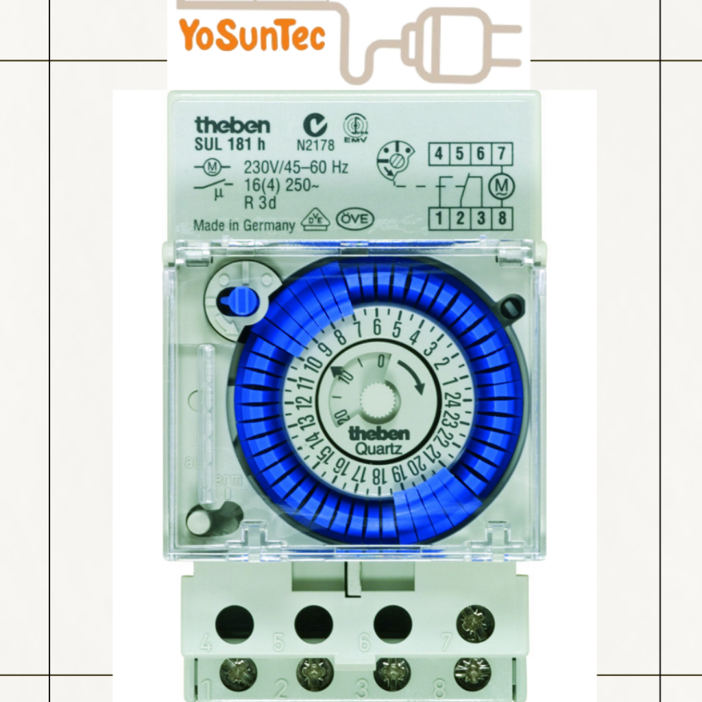 Jual Timer Theben Sul 181H / Theben Timer Sul181H / Theben Sul-181H ...