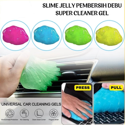 Jual [OL] Slime Jelly Cleaner Untuk Keyboard Komputer Serbaguna Gel ...
