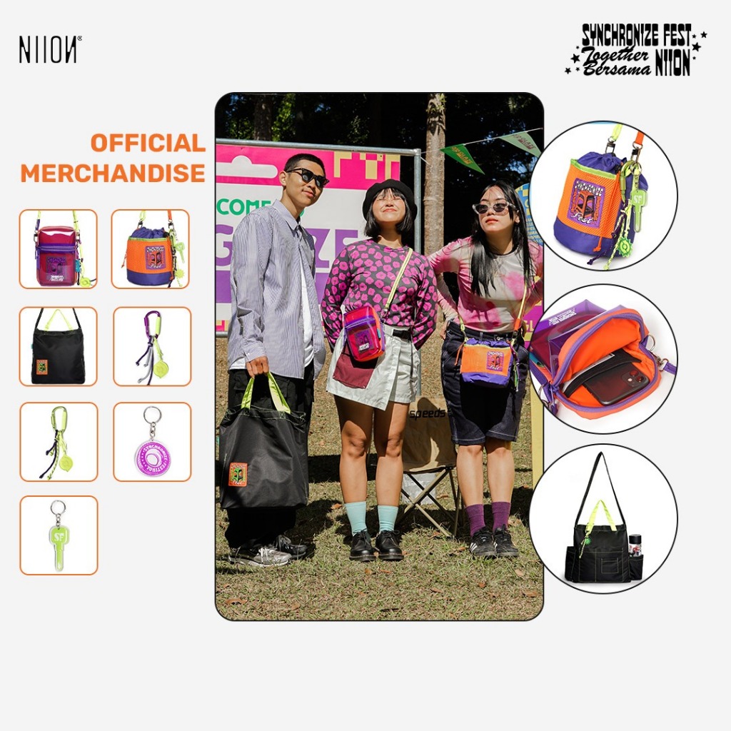 Jual NIION X Synchronize Fest Merchandise | Shopee Indonesia