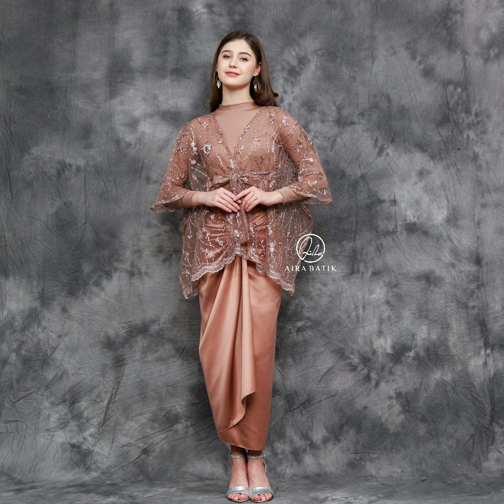 Jual AIRA BATIK_ Safiya Set Bundling 5in1 | (Outer, Inner, Rok Lilit ...