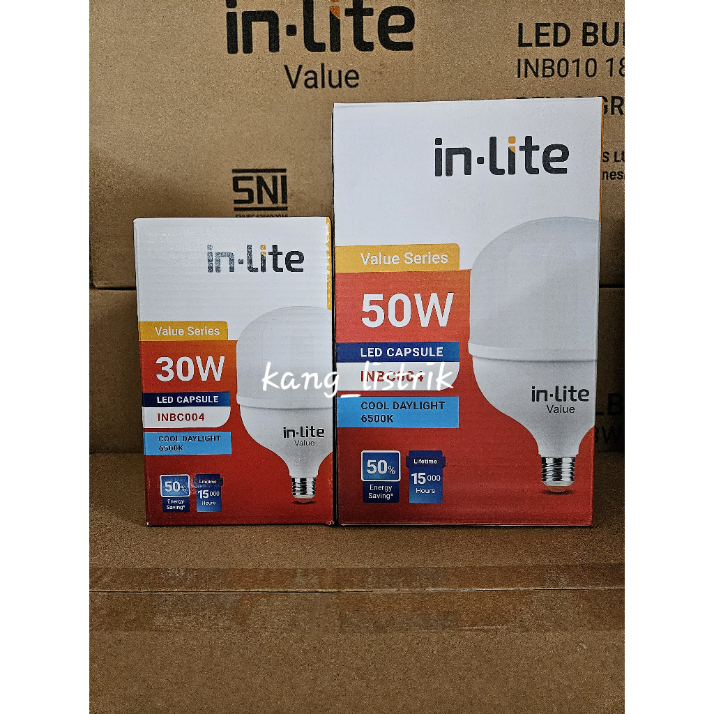 Jual INLITE LAMPU LED BOHLAM KAPSUL VALUE LED IN LITE CAPSULE INBC004 20W 30W 40W 50W | Shopee ...