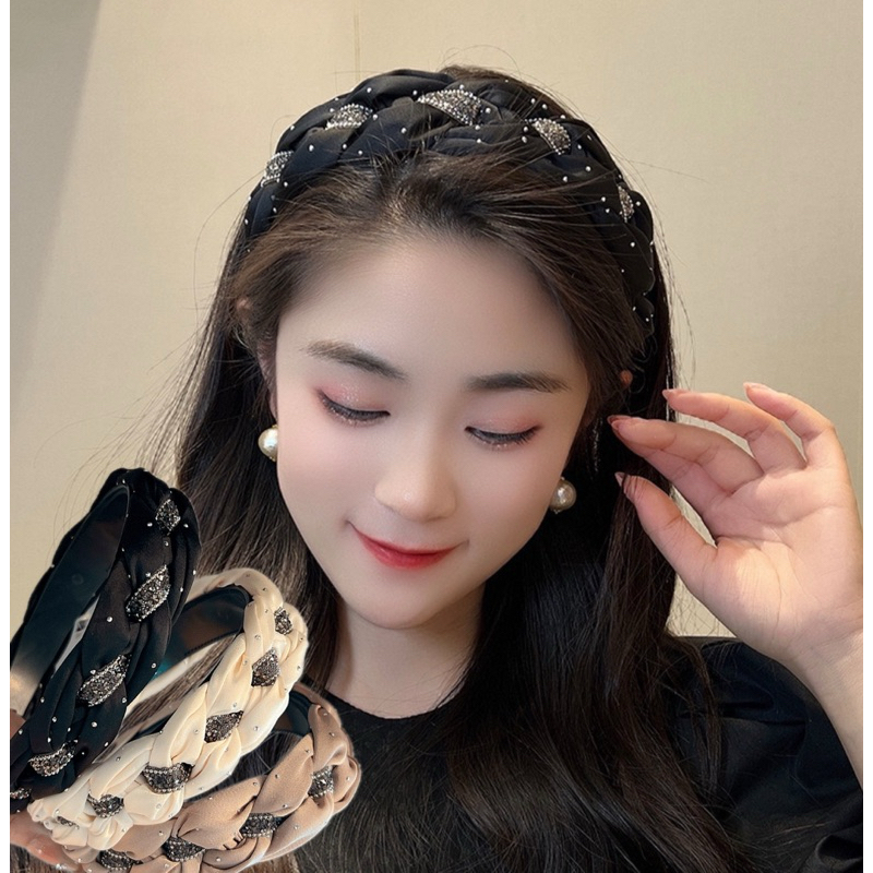 Jual XOXO Bando Korea Kepang Blink Mewah / Premium Korean Headband ...