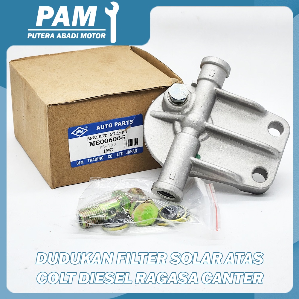 Jual Dudukan Rumah Filter Solar Atas Colt Diesel Ragasa Canter ME006065 PS100 PS110 PS120 PS125 ...