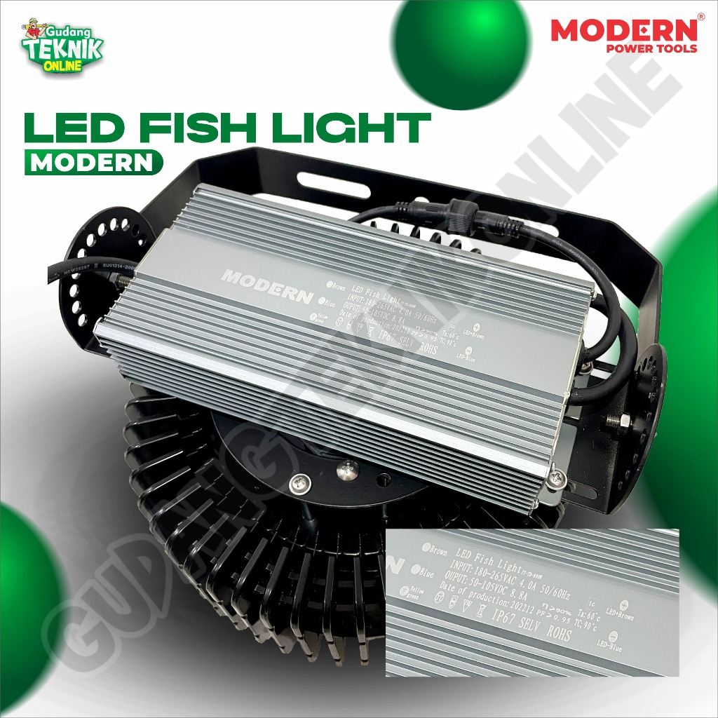 Jual Lampu LED MODERN FISH LIGHT Listrik MODERN / Lampu Tembak ...