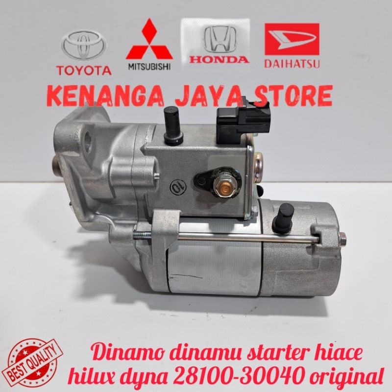 Jual dinamu dinamo starter hiace hilux dyna 28100- 30040 28100-30051 ...