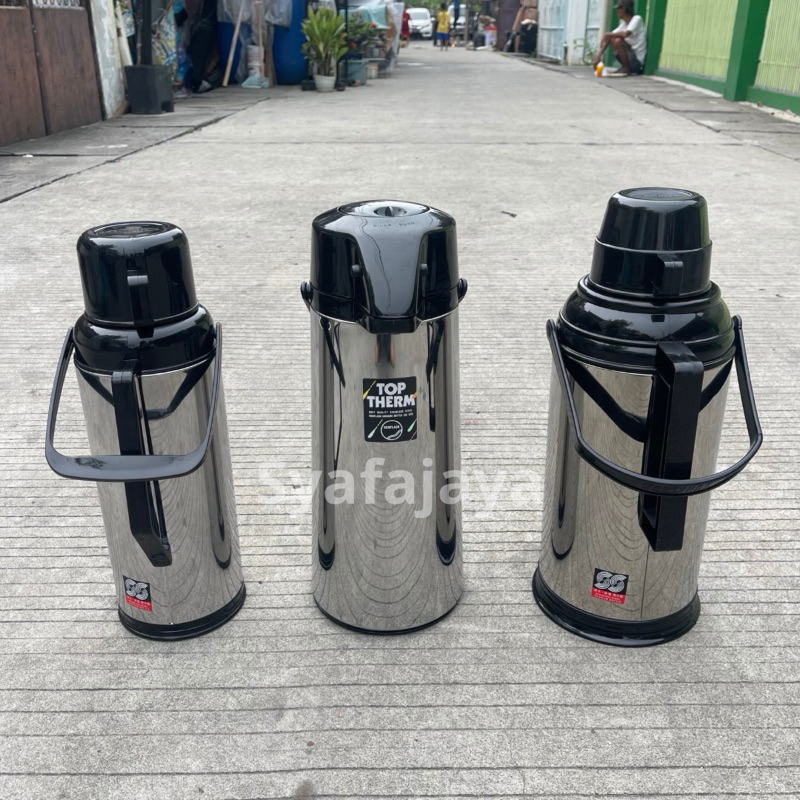 Jual Termos Air Panas Stainless / Termos Pencet / Termos Stainless ...