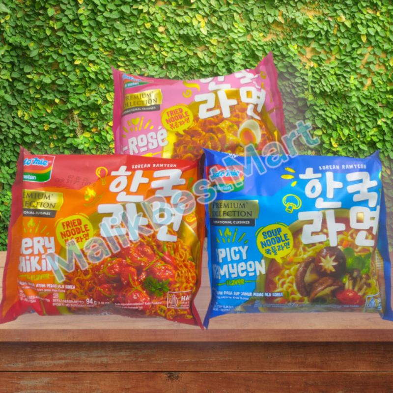 Jual Indomie Korean Ramyeon Premium Collection | Indomie Ramyeon Fiery Chiki | K-Rose | Spicy ...