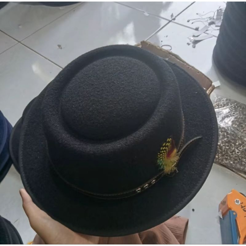 Jual Topi Laken Bundar Daun Sedang | Shopee Indonesia