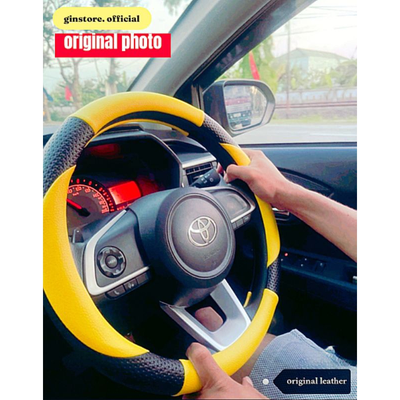 Jual sarung setir mobil grand livina cover setir ukuran standar mobil ...