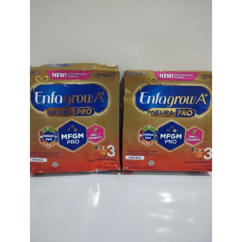 Jual Enfagrow A 3 Original 400gr Kemasan Reject Segel | Shopee Indonesia