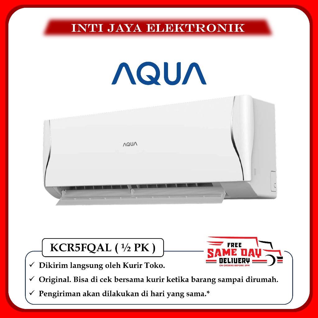 Jual AC AQUA 1/2 PK - 1 PK STANDARD TURBO COOL - KCR5FQAL AQUA 1/2PK TURBO COOL 0.5PK 0,5PK 0.5 ...