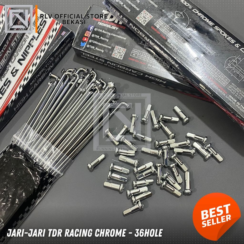 Jual JARI JARI TDR CHROME RING 17 SET DEPAN BELAKANG | RUJI MOTOR PNP ...